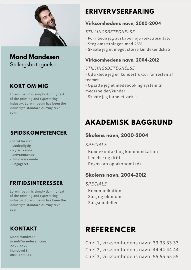 Hjælp til CV » JS Jobsparring